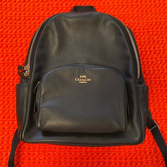 Coach | Bags | Coach Genuine Leather Backpack | Poshmark